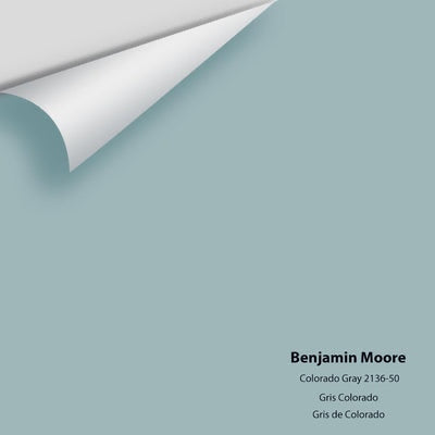 Benjamin Moore - Colorado Gray 2136-50 Colour Sample | Preston Paints